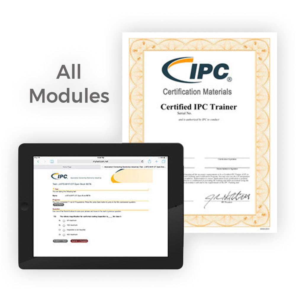 IPC-A-610 CIS CIS Exam Credits - Online Version (All Modules)
