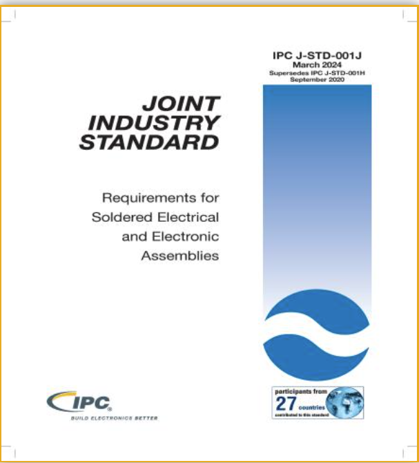 J-STD-001J Requirements for Soldered Electrical and Electronic Assembl