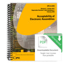 IPC-A-610G: Acceptability of Electronic Assemblies - Download